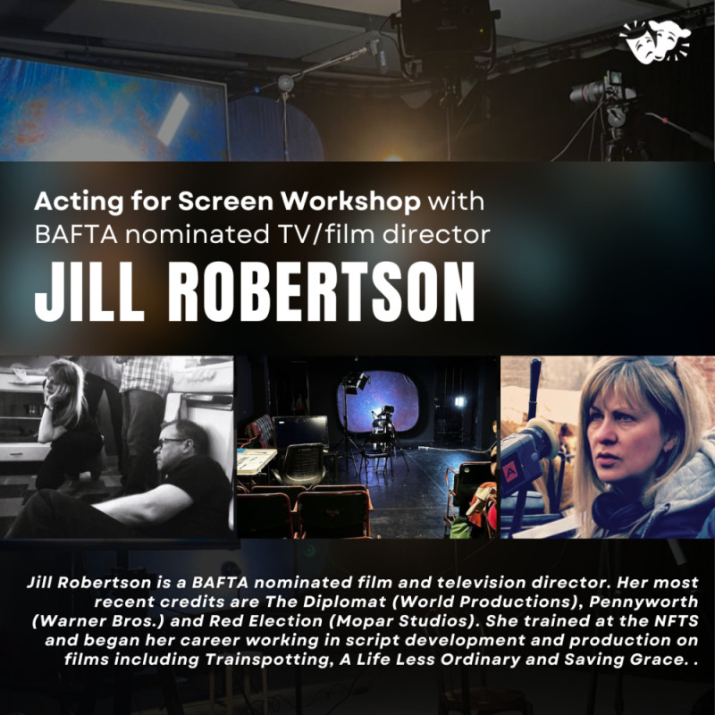 BOOK NOW! – BAFTA NOMINATED TV / FILM DIRECTOR JILL ROBERTSON | SCREEN ...