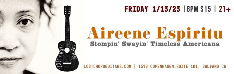 Buy tickets – Aireene Espiritu – Lost Chord Guitars