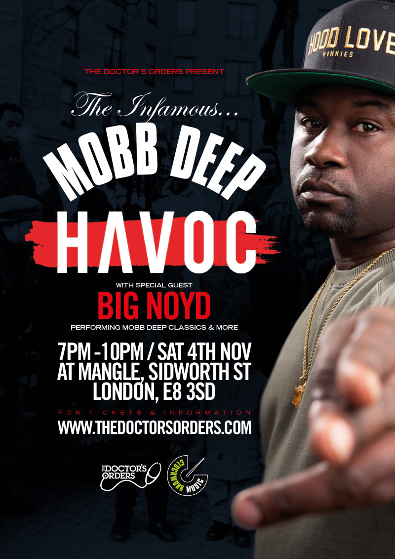 Buy tickets – HAVOC (Mobb Deep) – Mangle E8