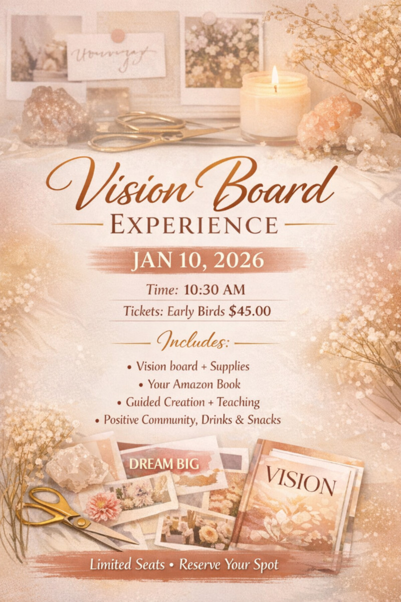 Buy tickets – Create your 2026 - Guided Vision Board Experience – My Home