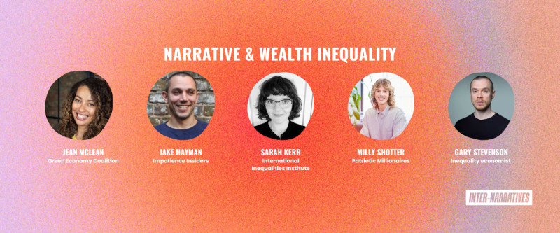 Select tickets – Inter-Narratives | Narrative & Wealth Inequality – Zoom
