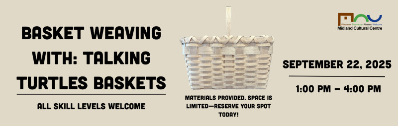 Select tickets – Basket Weaving with: Talking Turtles Baskets – MCC ...