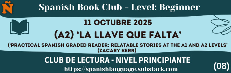 Buy tickets for Spanish Language (Beginner Level) Reading Club ...