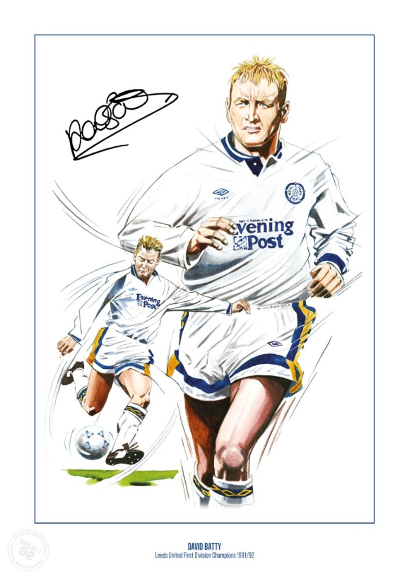 Buy your print – BATTY SIGNS FOR WILKO92! Limited-edition David Batty ...