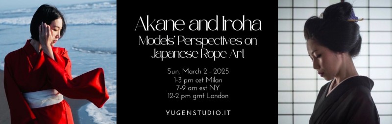 Info and booking – Akane & Iroha: Models’ Perspectives on Japanese Rope ...