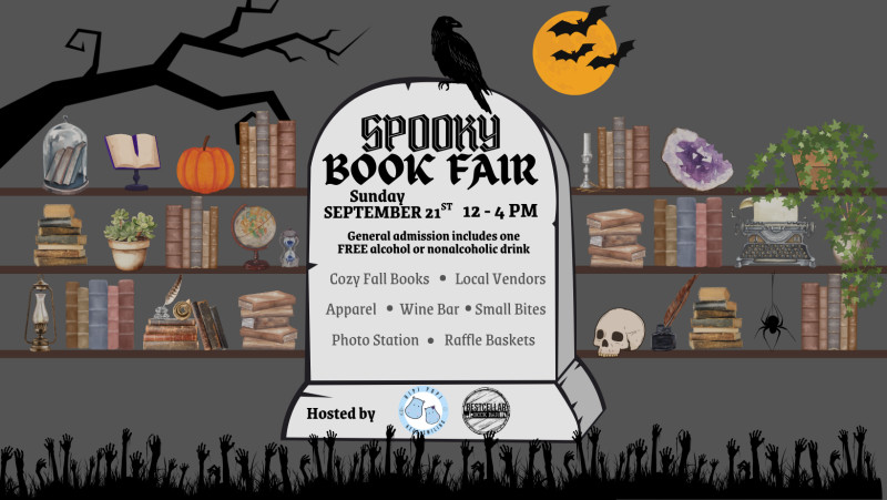 Buy tickets – Spooky Book Fair – BestCellar Book Bar