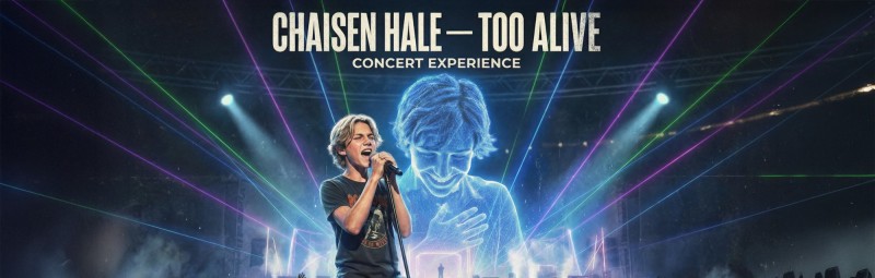 Buy Tickets (Streaming) – Chaisen Hale — TOO ALIVE (Concert Experience ...
