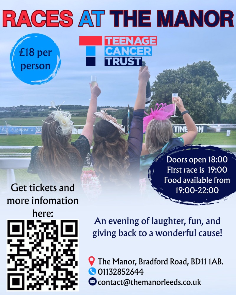 Buy tickets – Race Night At The Manor – The Manor, Leeds