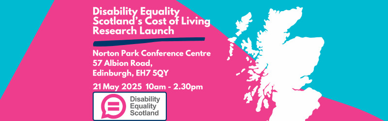 Select tickets – Disability Equality Scotland Cost-of-Living Report ...