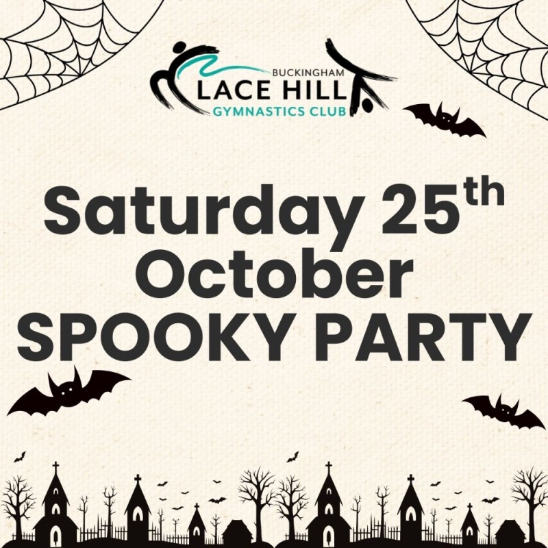 Purchase Here for SPOOKY PARTY – SPOOKY PARTY – Lace Hill Gymnastics Club