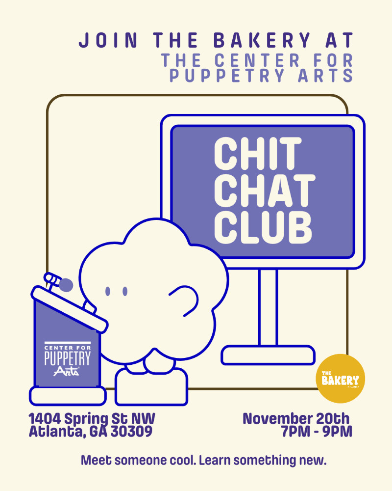 RSVP – Chit Chat Club x The Center for Puppetry Arts – The Center for ...