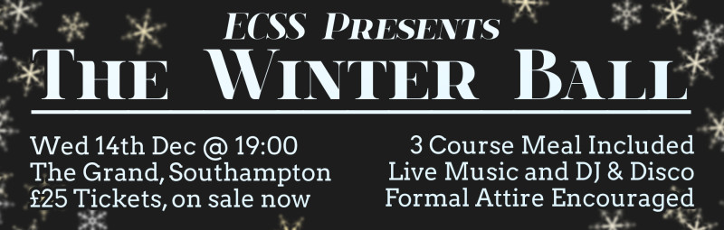 Buy tickets – The ECSS Winter Ball – The Grand Southampton