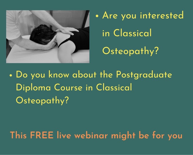 Buy tickets – TASTER DAY at the Institute of Classical Osteopathy ...