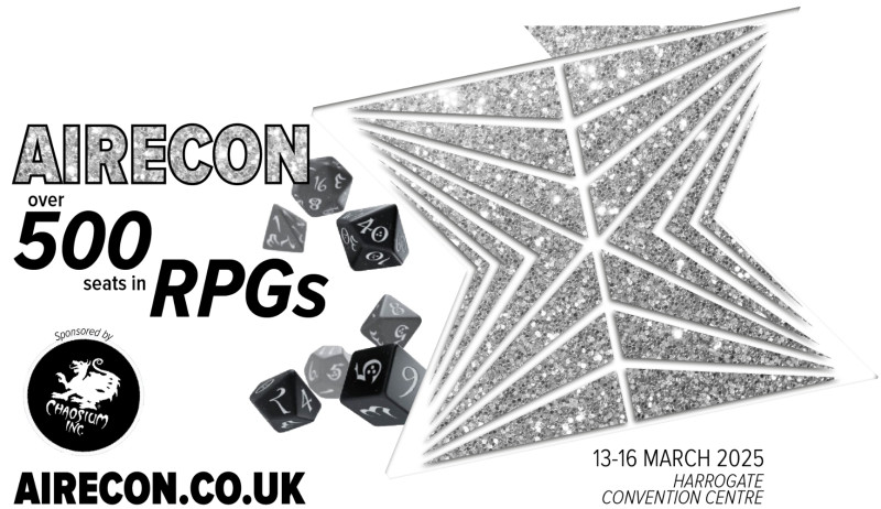 Buy RPG Tickets – AireCon 2025 - RPGs – Harrogate Convention Centre ...