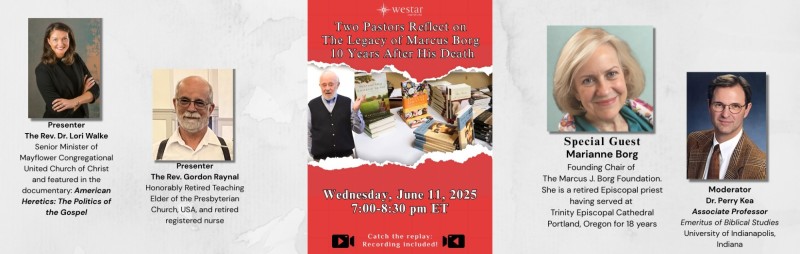 Buy tickets – Two Pastors Reflect on the Legacy of Marcus Borg 10 Years ...