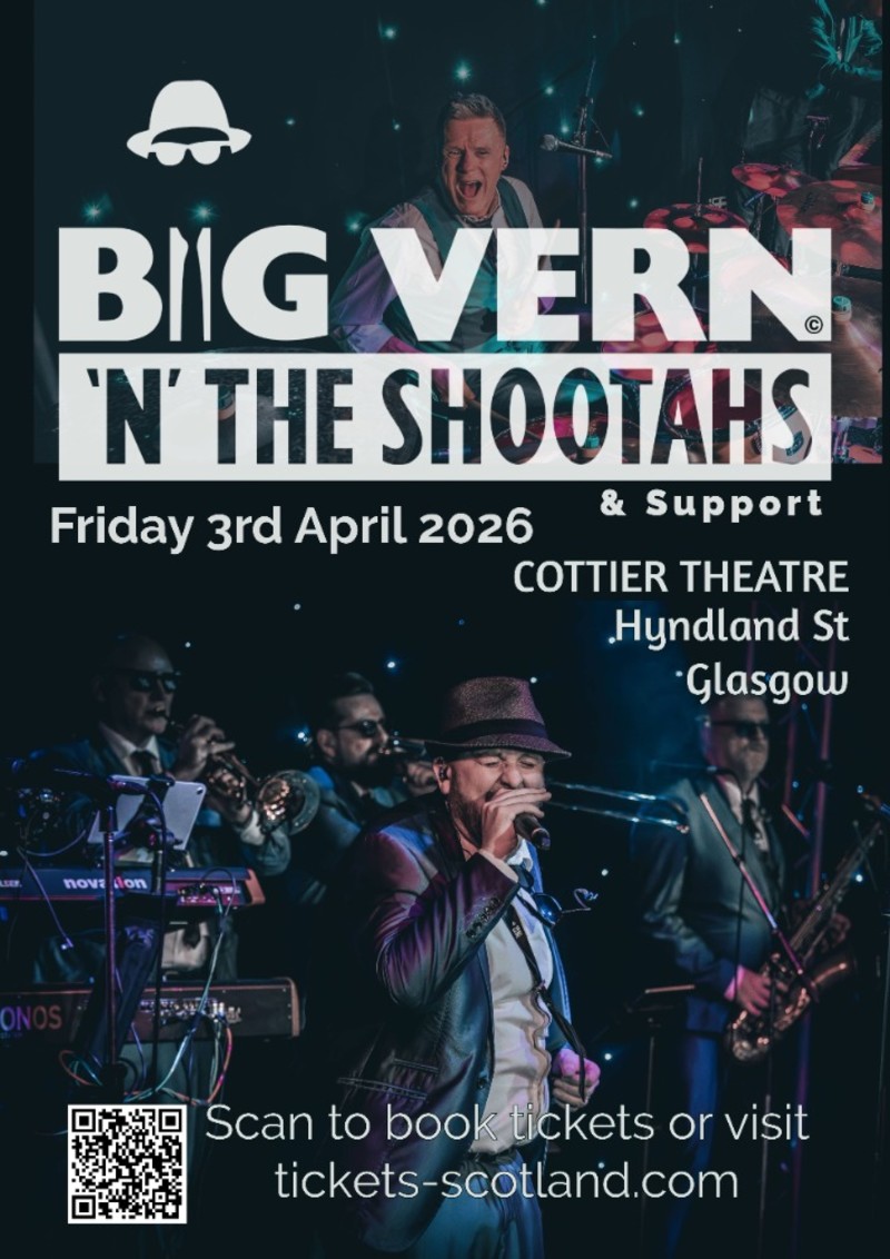 Buy tickets – An Evening with Big Vern & The Shootahs – Cottiers Theatre