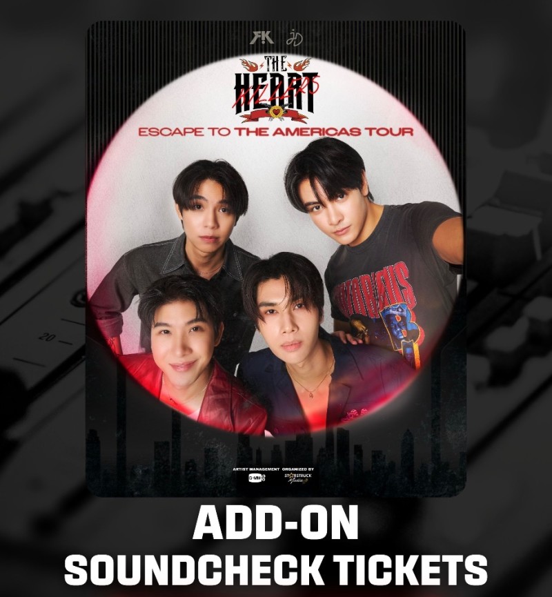 Buy tickets – THE HEARTKILLERS: ADD-ON SOUNDCHECK – UNITED PALACE