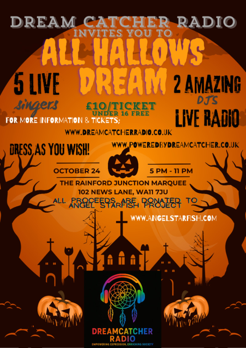 Select tickets – ALL HALLOWS DREAM – THE RAINFORD JUNCTION
