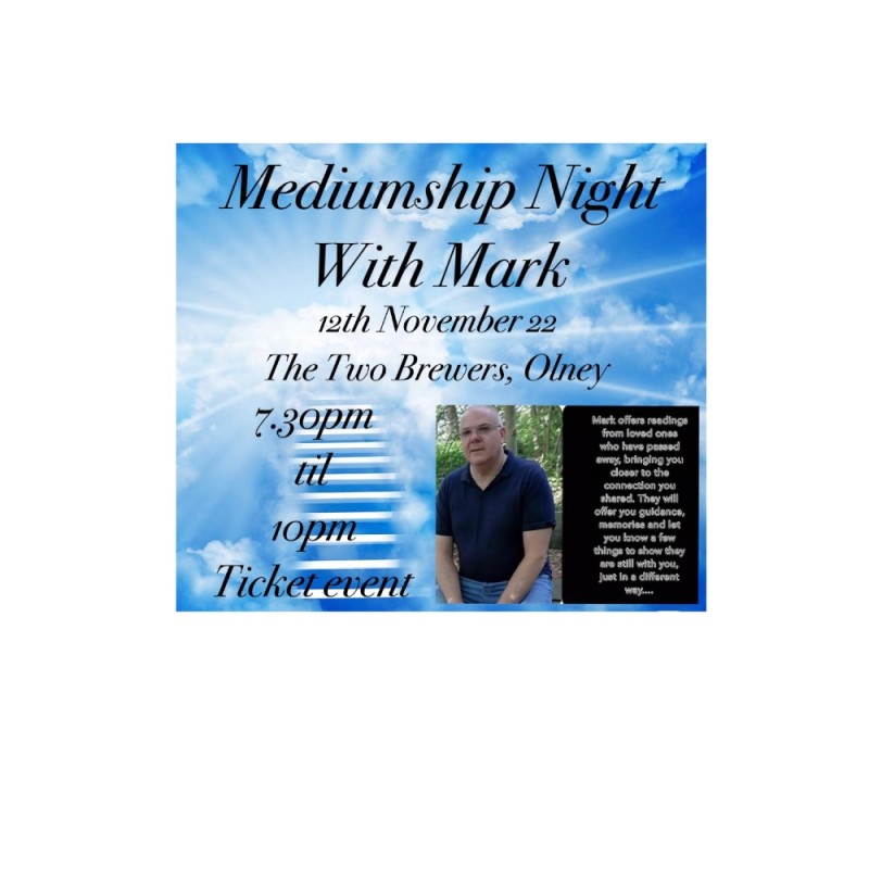 Buy tickets – Mediumship Night In Olney – The Two Brewers