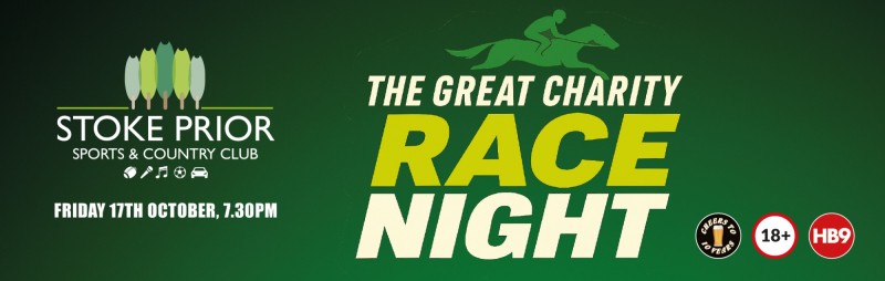 Select tickets – The Great Charity Race Night – Stoke Prior Sports ...