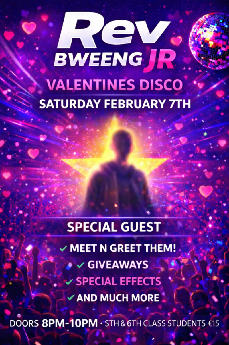 Buy tickets – Rev Bweeng Jr 5th & 6th class Valentines disco – Bweeng ...