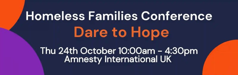 Select tickets – Homeless Families Conference - Dare to Hope – Amnesty ...