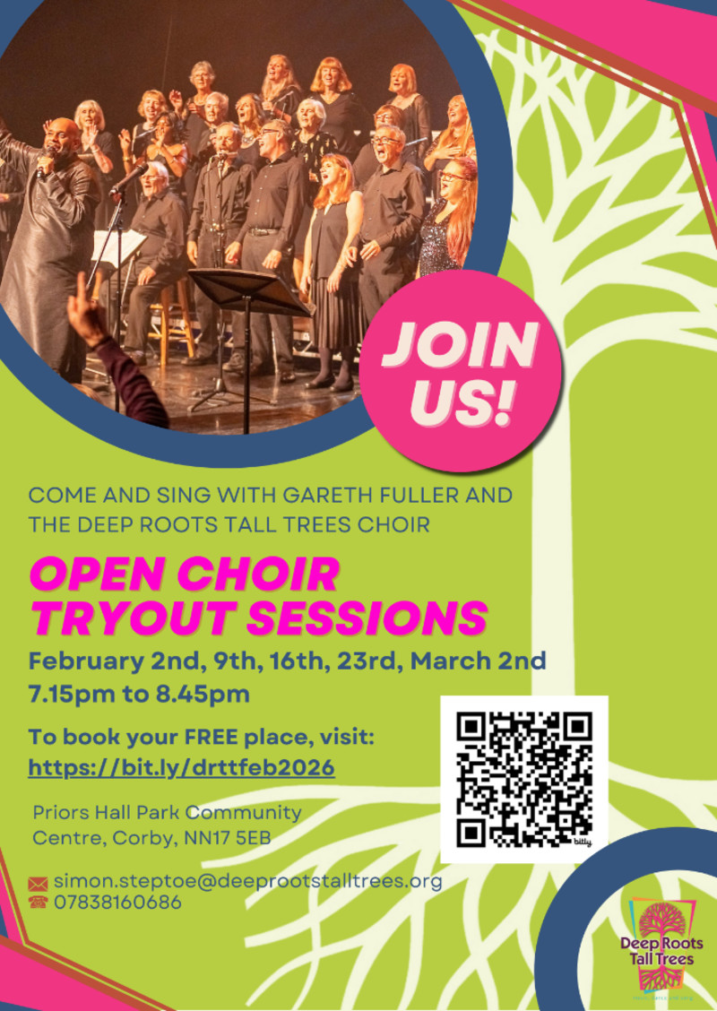 Select tickets – Deep Roots Tall Trees - Choir Tryout Session – Priors ...
