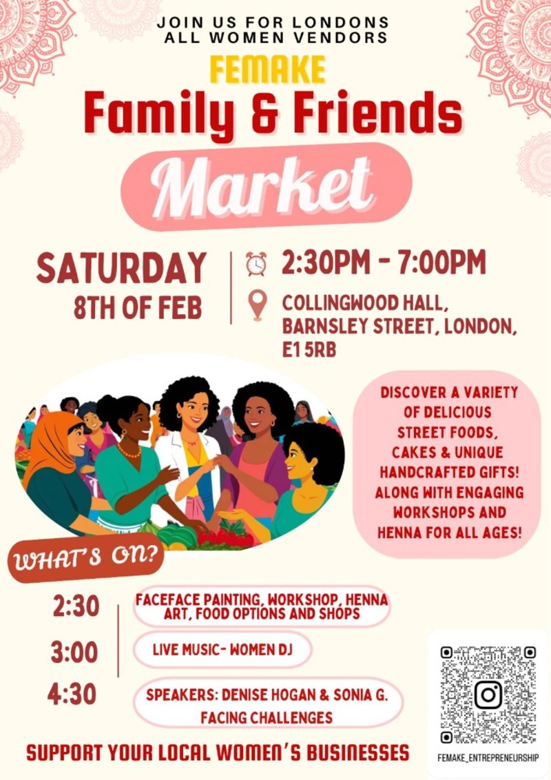 BOOK YOUR STALL NOW! – Family Bazaar - Tower Hamlets – Collingwood Hall ...