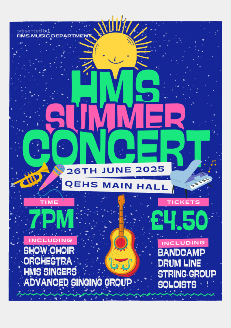Buy tickets – HMS Summer Concert – QEHS Main Hall