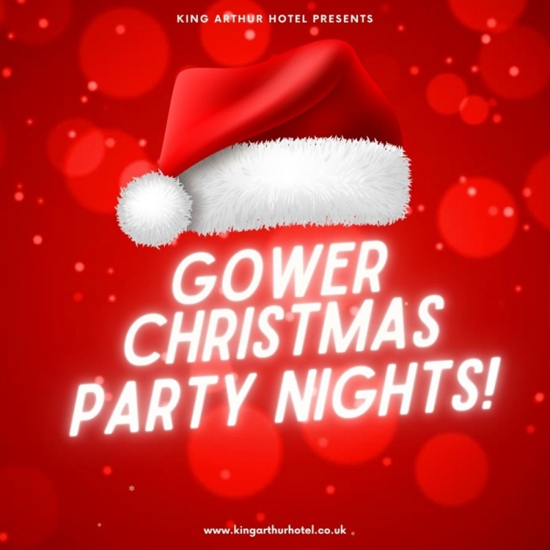 Buy tickets – Gower Christmas Party 2025- DECEMBER – King Arthur Hotel