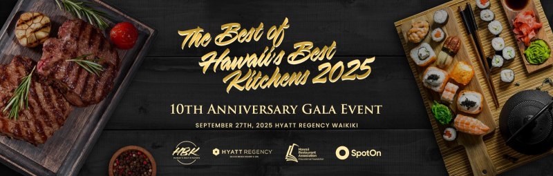 Buy tickets – The Best of Hawaii's Best Kitchens 2025 – Hyatt Regency ...