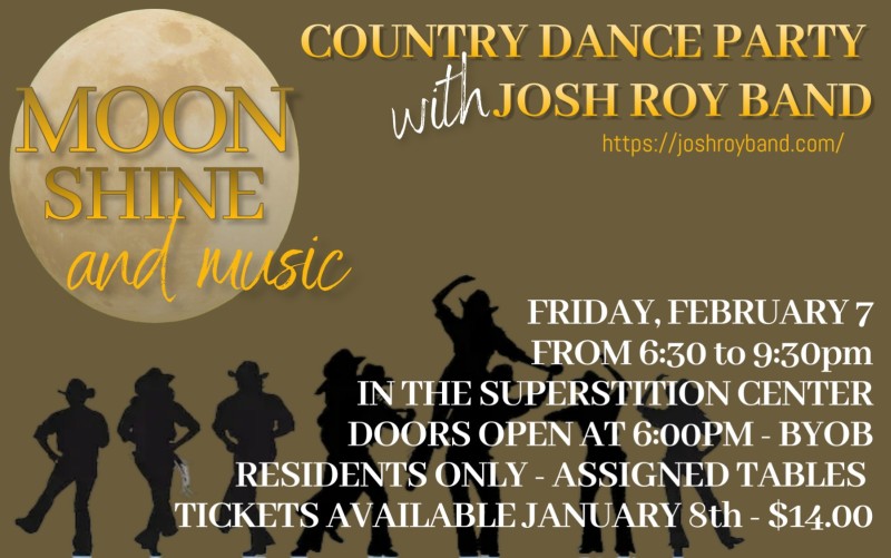 Buy Tickets for Moonshine and Music – "Moonshine and Music" Country ...