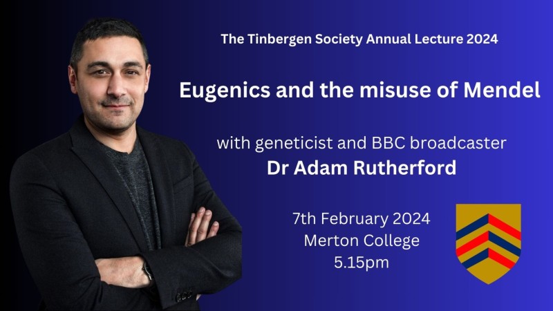 Select tickets – Dr Adam Rutherford: Eugenics and the misuse of Mendel ...