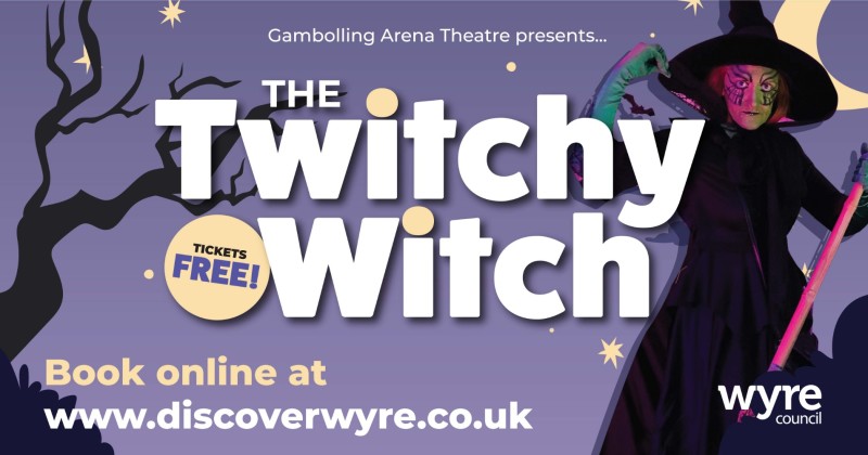 Book your tickets – Twitchy Witch – Forton Village Hall