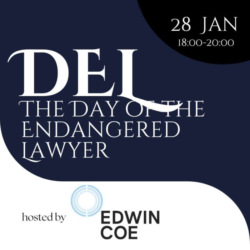 Buy tickets – Day of the Endangered Lawyer – Edwin Coe LLP