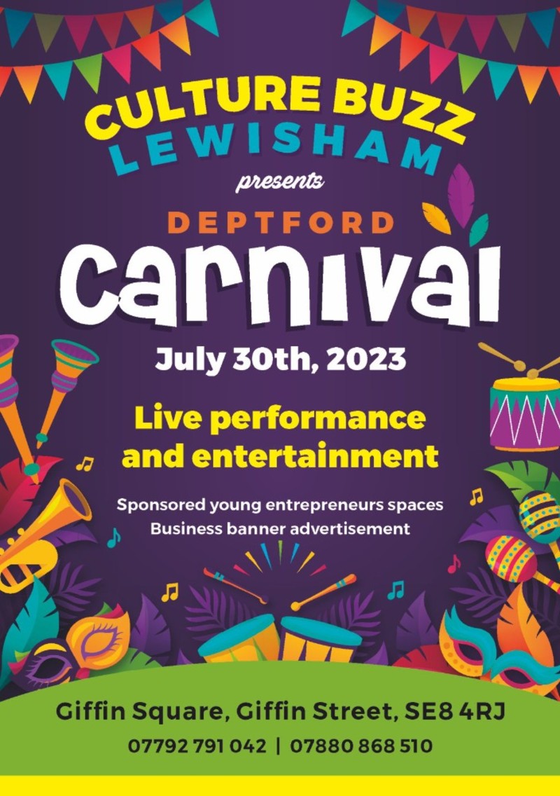 BOOK A STALL NOW! – Culture Buzz Deptford Carnival – Giffin Square ...