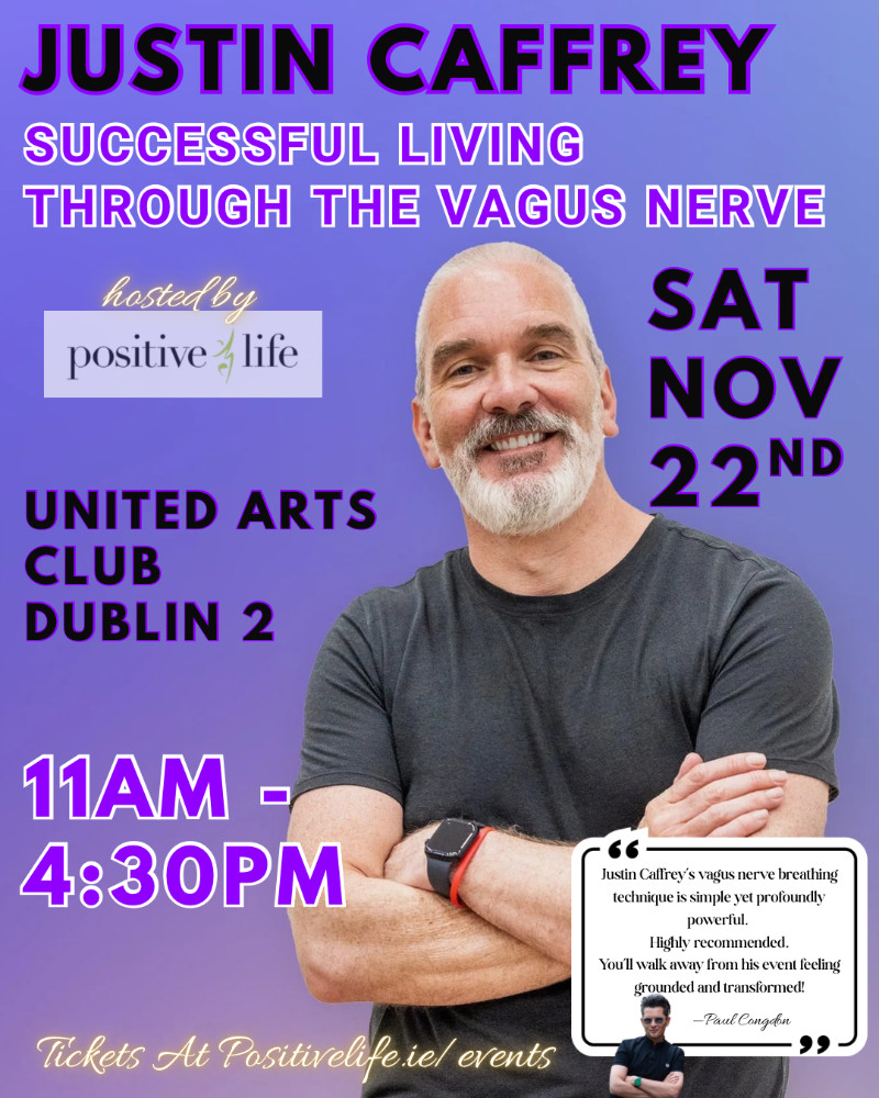 Buy tickets – Positive Nights Presents: Justin Caffrey - Successful ...