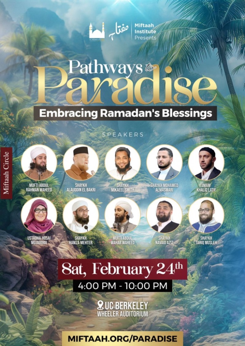 Select tickets – Pathways To Paradise: Embracing Ramadan's Blessings ...