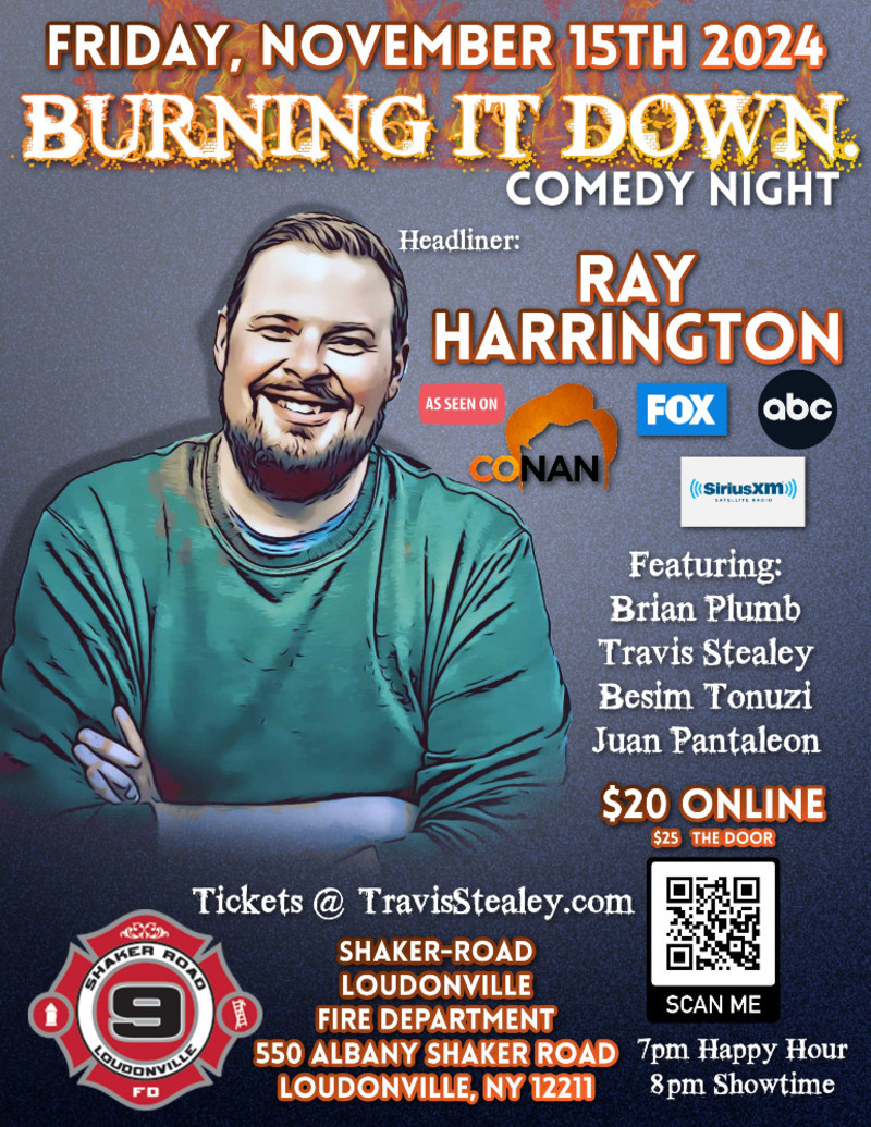 Buy tickets – Burning It Down Comedy Show November 15th! – Shaker Road ...