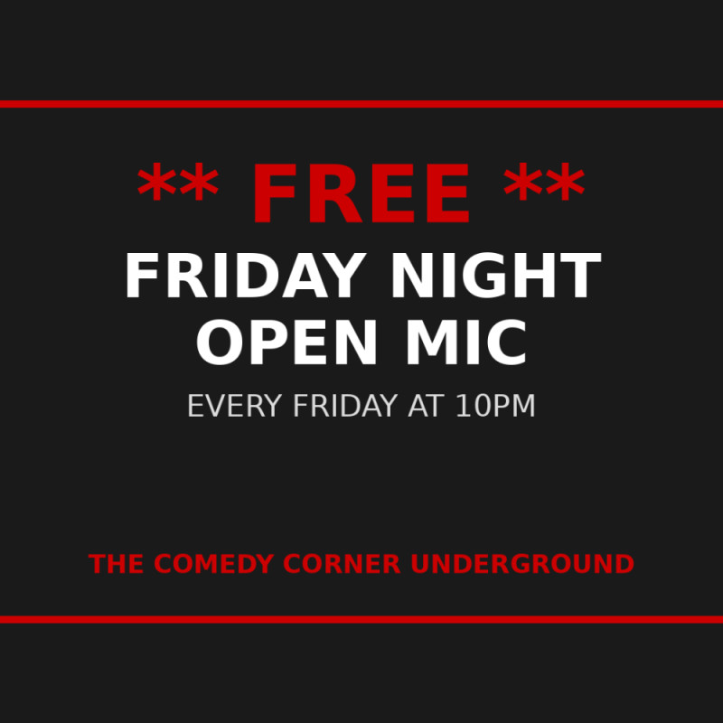 Buy tickets – ** FREE ** Friday Night Open Mic, Every Friday at 10pm ...