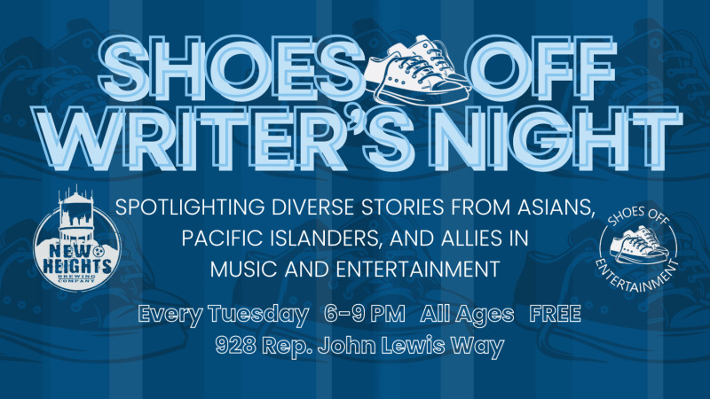 Select tickets – Shoes Off Writer's Night – New Heights Brewing Company