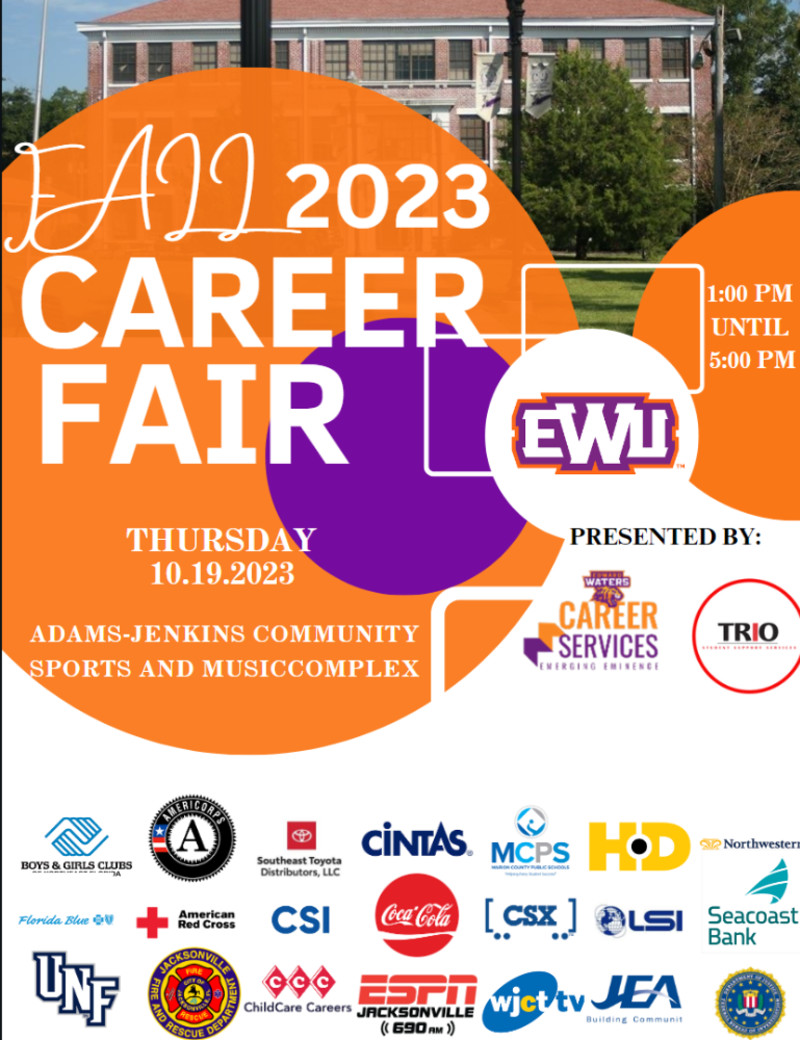 Registration – Edward Waters University 2023 Fall CAREER/GRAD FAIR ...