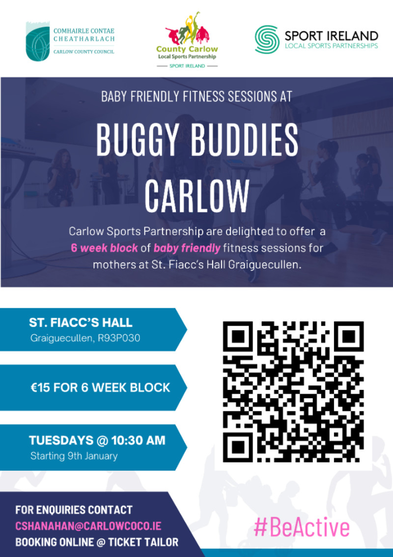 Buy tickets – Buggy Buddies Carlow Town – St. Fiaccs Hall, 3 ...