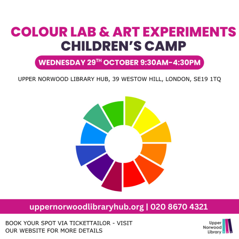 Buy tickets – 🎨 Colour Lab & Art Experiments - One Day Camp – Upper ...