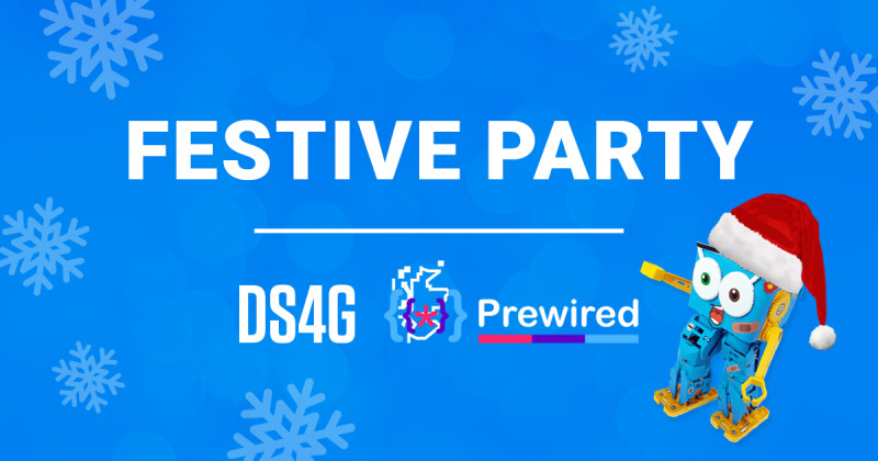 Book tickets – Prewired x DS4G Festive Party 2025 – CodeBase Edinburgh