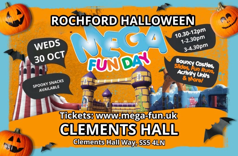 Buy tickets – Rochford Halloween Mega Fun - Weds 30th Oct – Clements ...