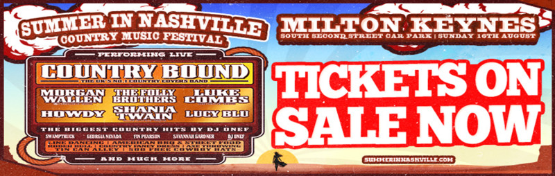 Sold out – Summer In Nashville - Milton Keynes 2026 – South Second Street