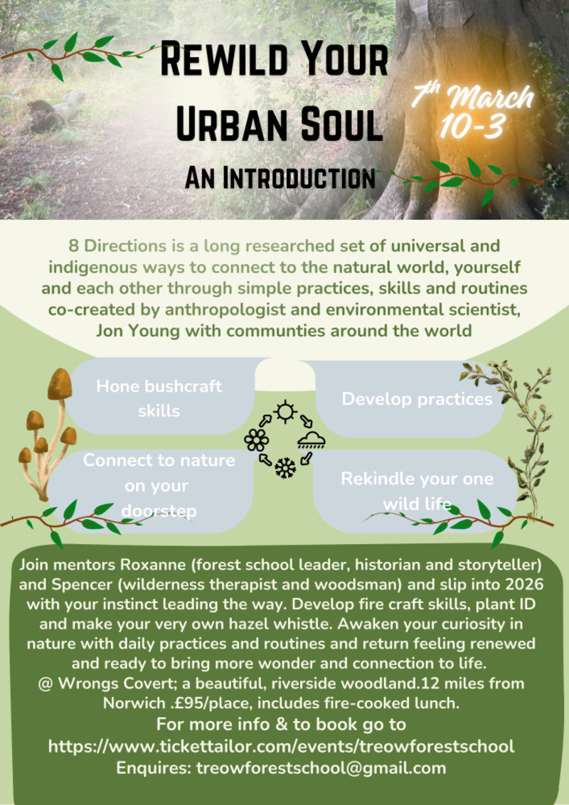 Buy tickets – Rewild Your Urban Soul