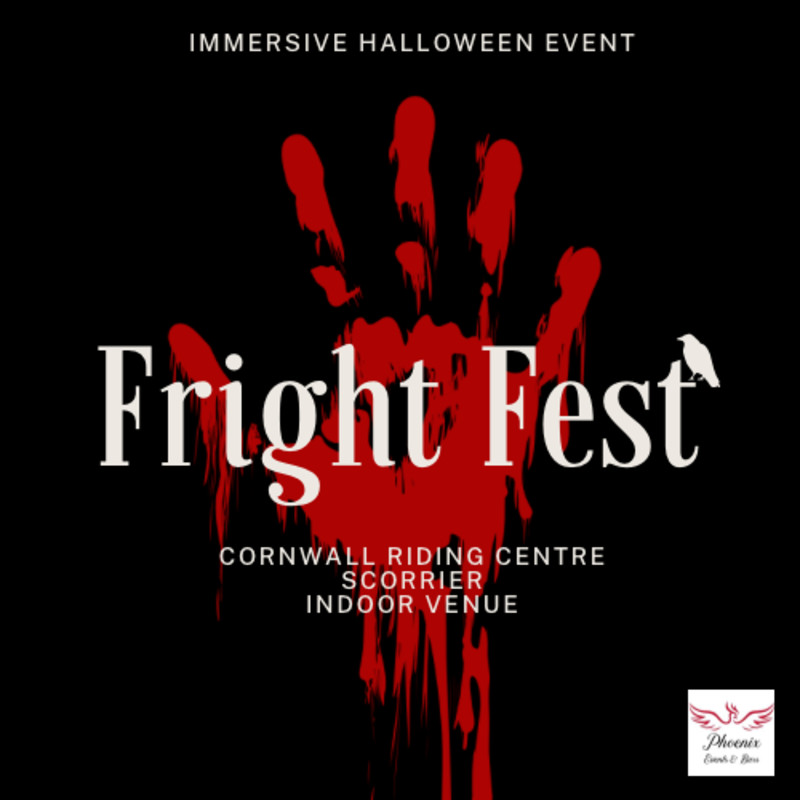 Select tickets – Fright Fest 25 Scorrier – Cornwall Riding Centre ...