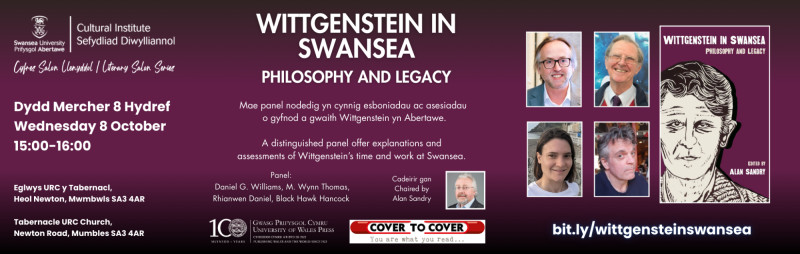Select tickets – 'Wittgenstein in Swansea': Daniel G. Williams, M. Wynn ...